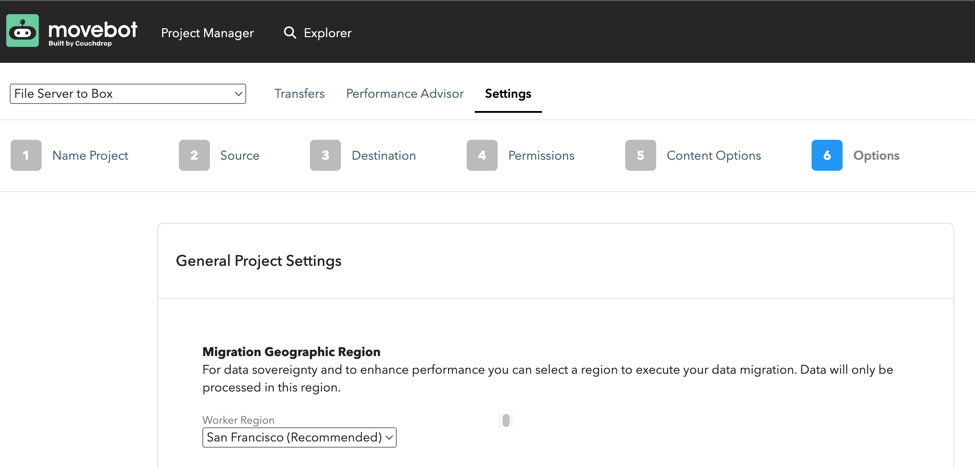 Movebot announces file server agent | Movebot - Data Agility
